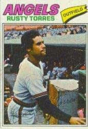 1977 Topps #224 Rusty Torres - EX-MT at Amazon's Sports Collectibles Store