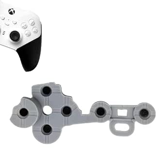 Amazon.com: 1 Set Silicone Conductive Rubber Pads Replacement for Xbox ...