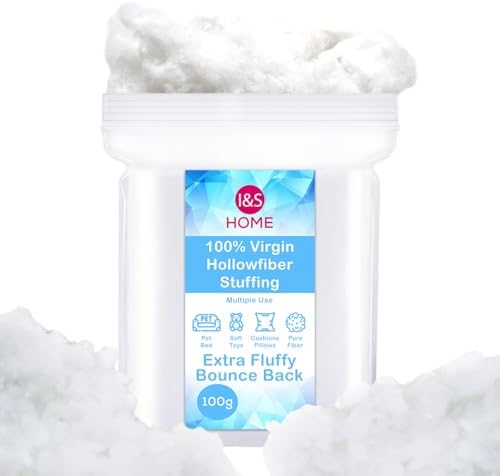 Adam Home Toy Stuffing for Soft Toys 100% Virgin Hollowfibre Fillings ...
