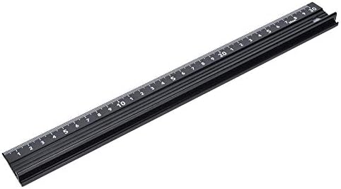 Linex 30cm Silver Hobby Cutting Ruler, E2930M : Amazon.co.uk ...