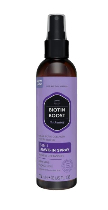 Amazon.com : Biotin Boost Thickening five in one uses Leave-in Spray, 6 ...