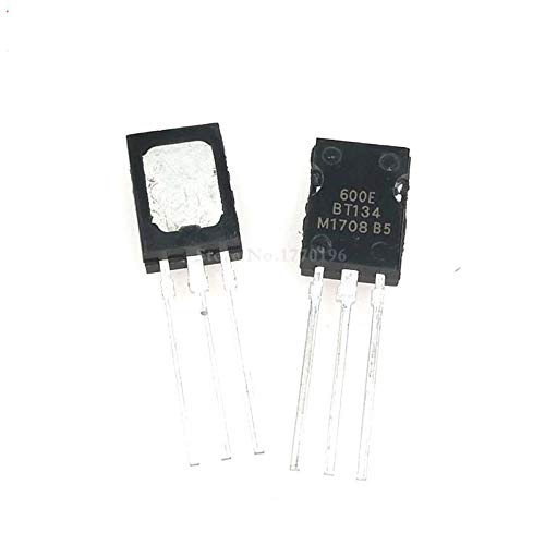 Amazon.com: 100pcs/lot BT134-600E BT134 600E TRIAC SENS GATE 600V 4A TO ...