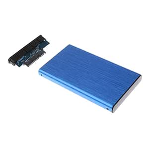 Aluminum 2.5'' SATA Hard Disk SSD External Case Box Enclosure for PC ...