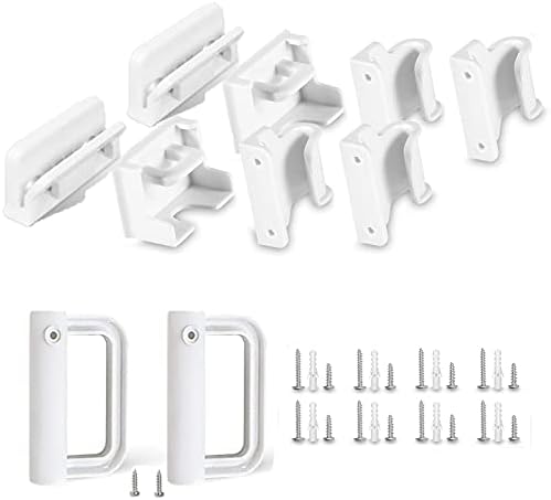 Amazon.com: Retractable Baby Gate Replacement Parts Kit, Pet Gate Full ...