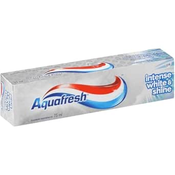 Aquafresh Intense White and Shine Toothpaste 75 ml : Amazon.co.za ...