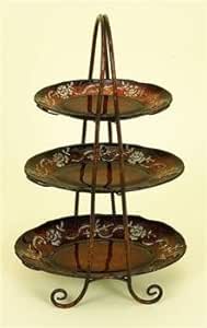 Amazon.com : 3 tier plate rack : Platters : Home & Kitchen