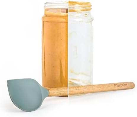 Amazon.com: Peanut Butter Spoon - PBspoon Jar Cleaning Spatula with ...