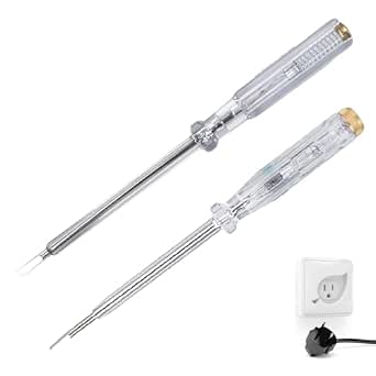 Voltage Tester Screwdriver Pen - Electrical Screwdrivers Set 2Pack ...