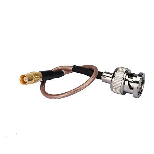 0.5ft Rf Wire Terminal Connector BNC Male to MCX Female Straight ...