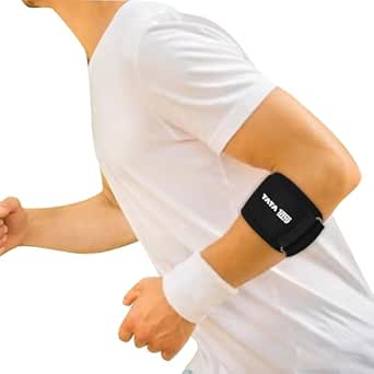 Buy TATA 1MG Tennis Elbow Support for Pain Relief- Adjustable with Slilicone pad,For Sports ...