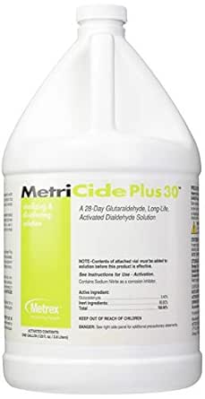 Metricide Plus 30 Disinfecting Solution, 128 Fluid Ounce (Pack of 4 ...