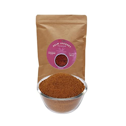 JestFresh Natural Pure Natural Palm Jaggery Powder 1000 Grams 100% ...