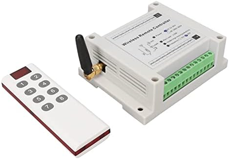 Amazon.com: 8 Channel Remote Control Relay, DC12V/36V Remote Control ...