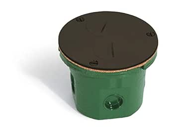 Lew Electric Flush Mounted Round Floor Box (Dual Screw Plugs | Power ...