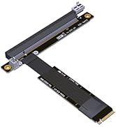 Amazon.com: ADT-Link M.2 NVMe Edge to PCIe x16 Connector eGPU Adapter ...
