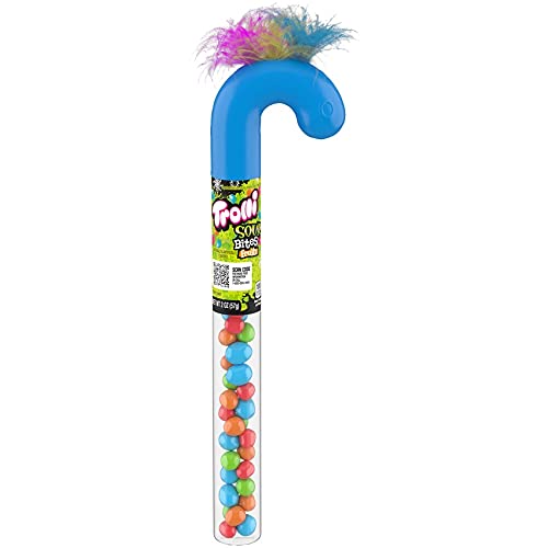 Amazon.com: Trolli Crazy Hair Holiday Candy Cane Tube Filled with Sour ...