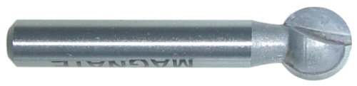 Magnate 2521 Plunge Ball End Carbide Tipped Router Bit - 3/8" Cutting ...