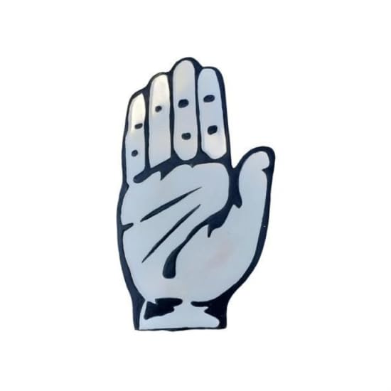 Buy Waahkart Congress 3 D Panja Logo Online at Low Prices in India ...
