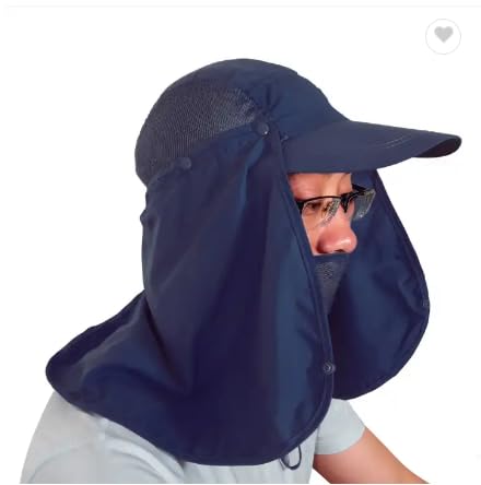 Buy Full Face tracking cap,Beach Fishing Hat, Summer Hat for Men and ...