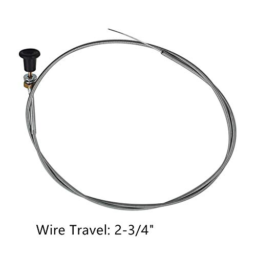 Snapklik.com : 237 Rotary Universal Push Pull Choke Cables Conduit 60 ...