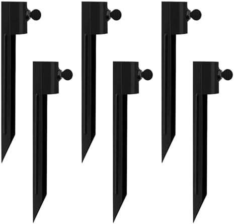 Amazon.com : Outdoor Light Stakes for Tiki Torch Stand - 10 3/4" Stakes ...