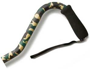 Amazon.com: Offset Adjustable Aluminum Cane Foam Grip Handle ...