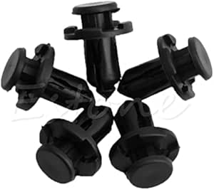 Amazon.co.jp: 20x Car Plastic Rivet Fastener Retainer Push Clips 10mm ...