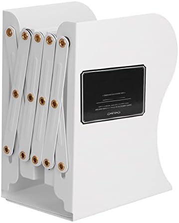 Retractable Bookends Heavy Duty Desktop Book Holder Metal Book Ends ...