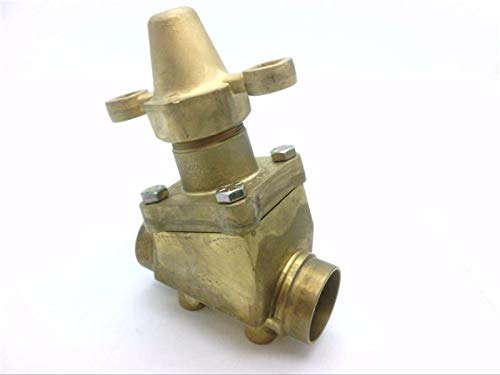 SUPERIOR VALVE 293C-15S REFRIGERATION GLOBE VALVE, FORGED BRASS, 1-5/8 ...
