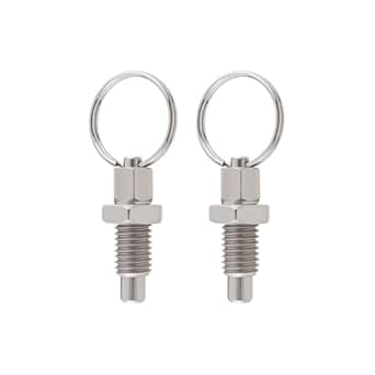 Amazon.com: Micro Traders 2PCS Spring Plunger with Pull Ring M12 Quick ...