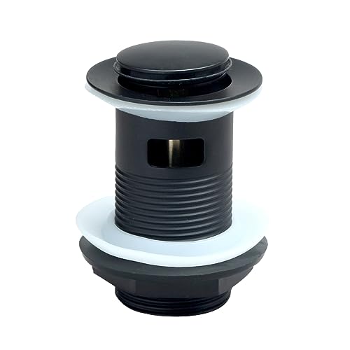 Noir Basin and Bath Waste | Matt Black Finish | Black Bath Waste ...