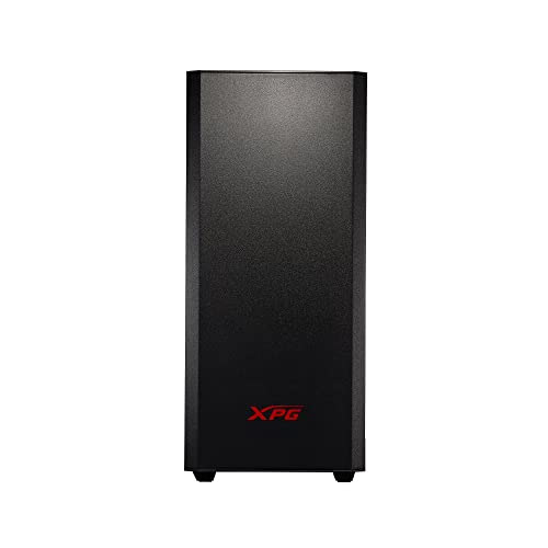 XPG Invader Mid-Tower Brushed Aluminum PC Case Black (Invader-BKCWW ...