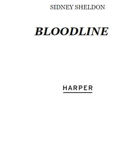 Bloodline : Sheldon, Sidney: Amazon.in: Books