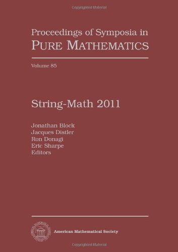 Amazon | String-Math 2011 (Proceedings of Symposia in Pure Mathematics ...