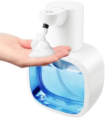 Amazon.com: OLOPIK Automatic Foaming Soap Dispenser Touchless Wall Mount and Scented Tablet ...