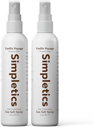 Amazon.com: Simpletics Himalayan Sea Salt Spray for Straight & Wavy ...