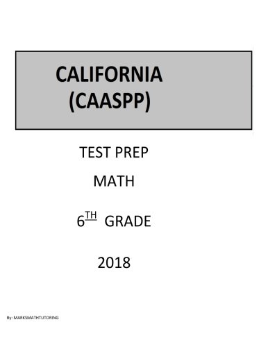 6th Grade CAASPP Test Prep: California Assessment of Student ...