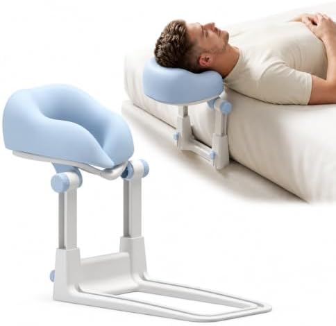 Amazon.com: Xrang living Massage Headrest for Bed, 130° Adjustable Face ...