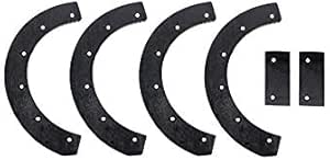 Amazon.com : Mr Mower Parts Snow Blower Paddle 6 Piece Set for Snapper ...