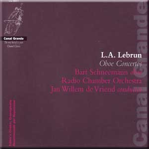 Lebrun - Oboe Concertos - Jan Willem de Vriend - Amazon.com Music