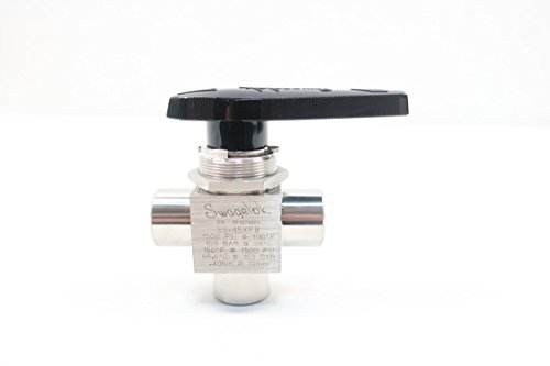 SWAGELOK SS-45XF8 STAINLESS BALL VALVE 1/2IN NPT D610368: Amazon.com ...