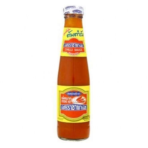 Sriracha Red Chilli Sauce Hot Thai Product (Strong Hot) | Gourmetian