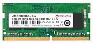 Amazon.in: Buy Transcend 8GB DDR4 3200 MHz Desktop Memory, up to 25.6GB ...
