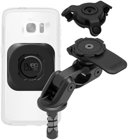 Quad Lock Fork Stem Motorcycle Phone Mount PRO Kit with Vibration ...