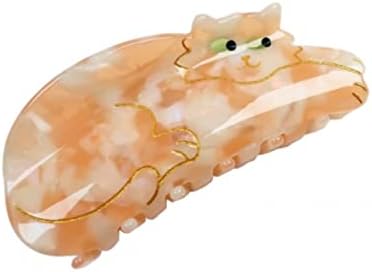 Amazon.com : Hapdoo Cat Hair Clips, Cute Animal Hair Claw Clip for ...