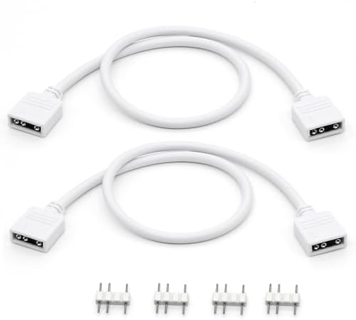 Amazon.com: Micro Connectors Addressable RGB Extension Cable - 50cm/ 2 ...