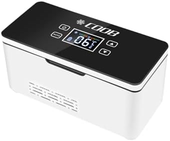Insulin Fridge,Portable Mini fridge with Temperature Control,Constant ...