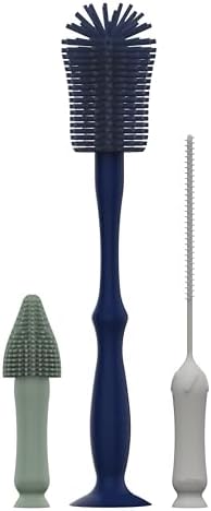 Amazon.com: Dr. Brown's Silicone Cleaning Brush Set with Bottle, Spout ...