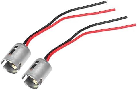 Amazon.com: Partuto 2 Pcs Universal 1176 BA15D Car Bulb Socket - Auto ...