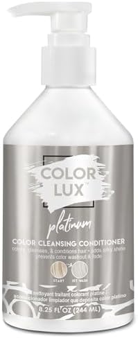 Amazon.com : Color Lux Color Cleansing Conditioner, Platinum, 3-in-1 ...